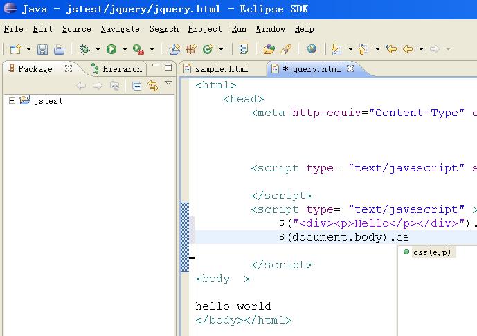 jQueryWTP 0.4 发布，Eclipse的jQuery插件 - OSCHINA - 中文开源技术交流社区