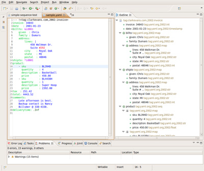 YEdit首页、文档和下载 - Eclipse的YAML插件 - OSCHINA - 中文开源技术交流社区
