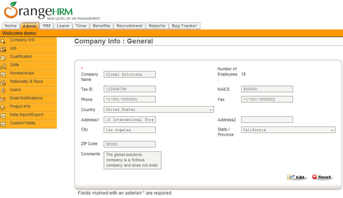 人力资源管理系统 OrangeHRM 2.5.0.3 - OSCHINA - 中文开源技术交流社区