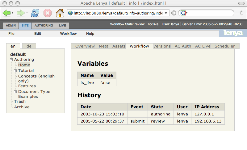 Apache Lenya首页、文档和下载 - 基于 Java 的内容管理系统 - OSCHINA - 中文开源技术交流社区