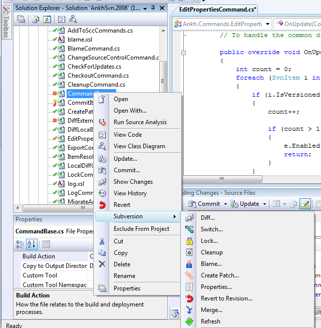 AnkhSVN首页、文档和下载 - VisualStudio 的 SVN 插件 - OSCHINA - 中文开源技术交流社区