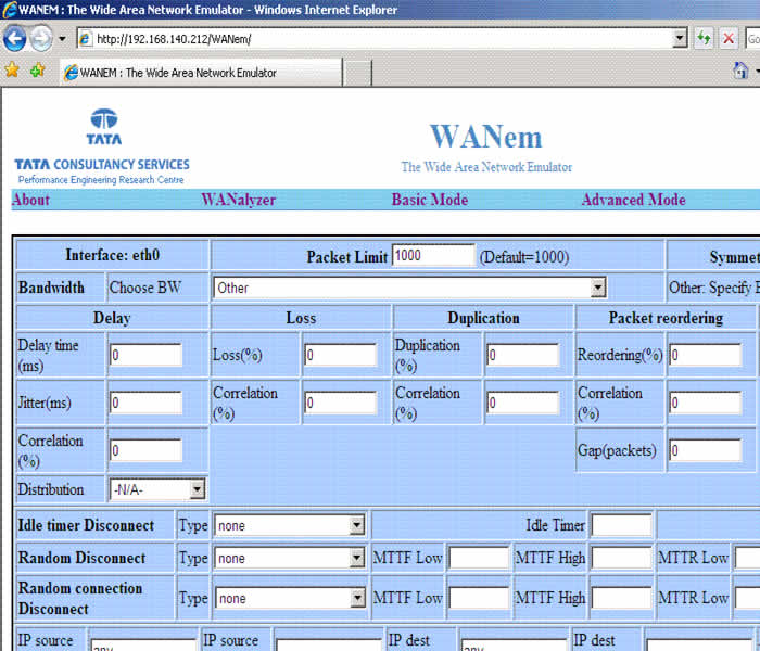 WANem首页、文档和下载 - 广域网模拟器 - OSCHINA - 中文开源技术交流社区