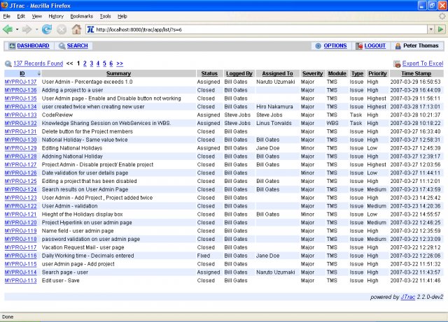 JTrac首页、文档和下载 - BUG跟踪管理 - OSCHINA - 中文开源技术交流社区