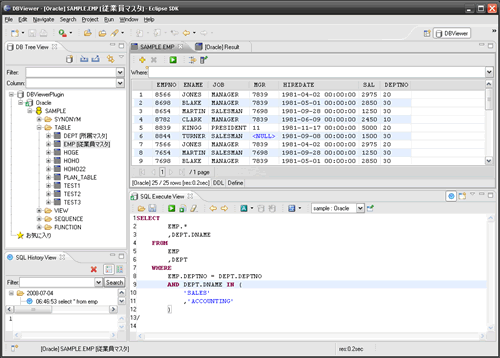DBViewer首页、文档和下载 - Eclipse的数据库浏览插件 - OSCHINA - 中文开源技术交流社区