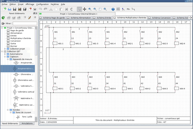 QElectroTech首页、文档和下载 - 电气原理图设计软件 - OSCHINA - 中文开源技术交流社区