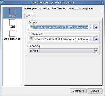 Kompare首页、文档和下载 - 文件差异比较工具 - OSCHINA - 中文开源技术交流社区