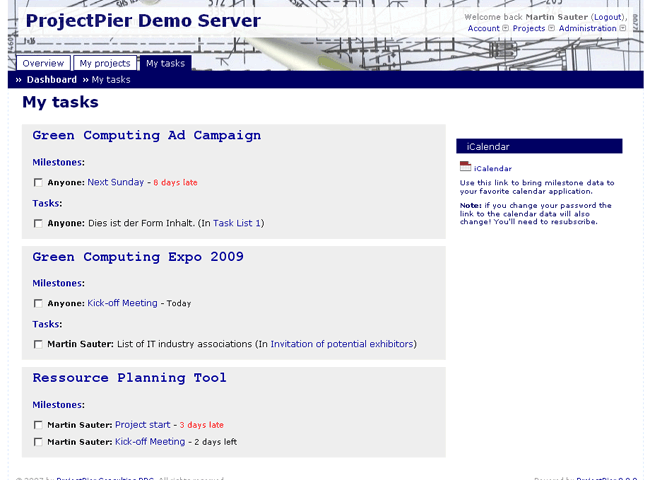 ProjectPier首页、文档和下载 - 项目管理程序 - OSCHINA - 中文开源技术交流社区