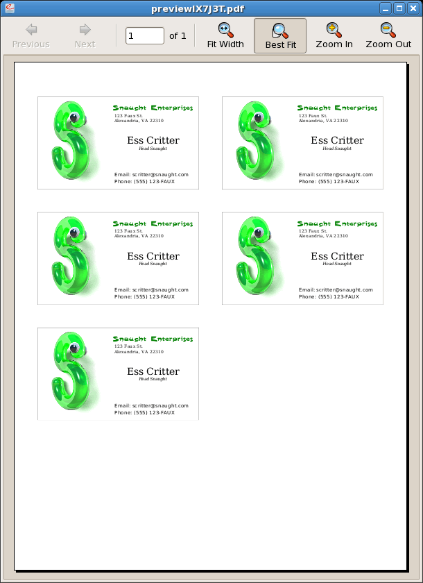 gLabels首页、文档和下载 - 名片设计软件 - OSCHINA - 中文开源技术交流社区