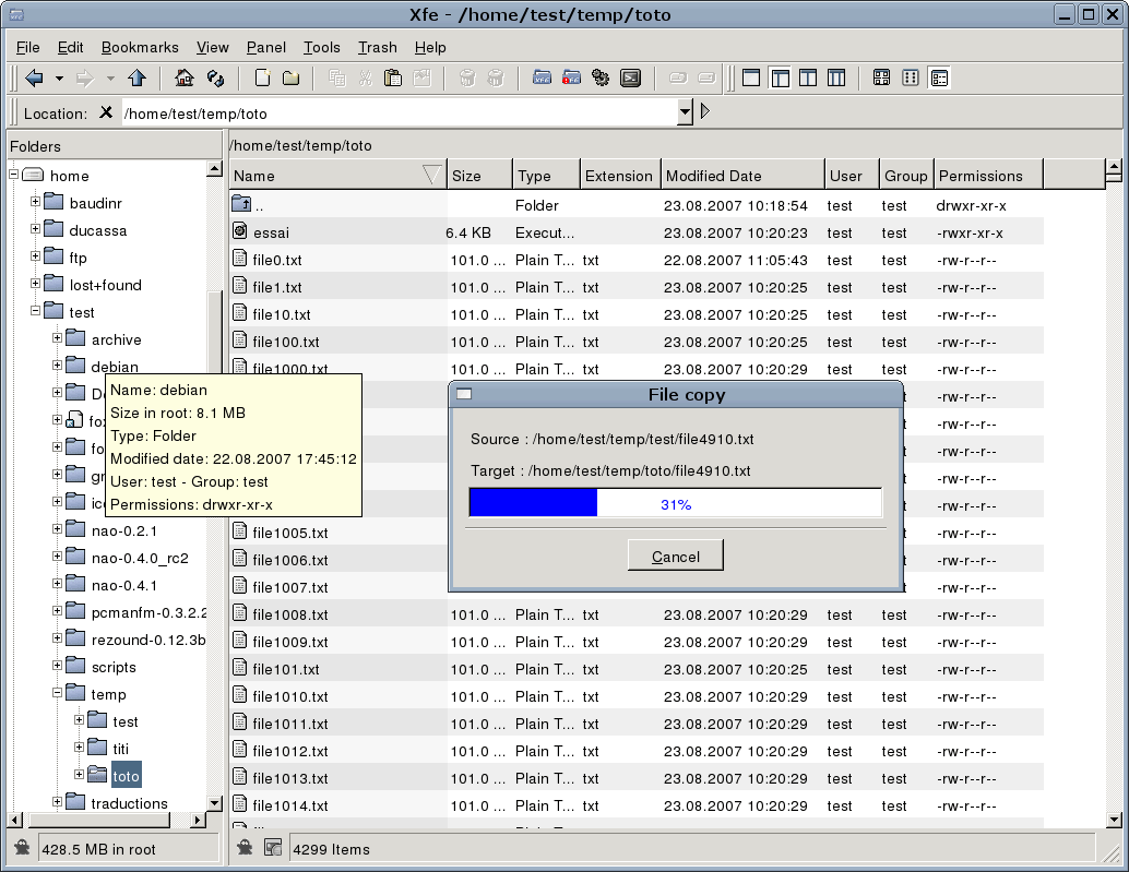 X File Explorer 1.37 发布，Linux 文件管理器 - OSCHINA - 中文开源技术交流社区