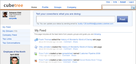 CubeTree首页、文档和下载 - 社交网络平台 - OSCHINA - 中文开源技术交流社区