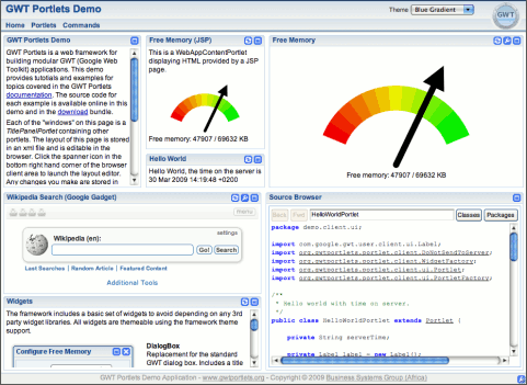 GWT Portlets首页、文档和下载 - Web框架 - OSCHINA - 中文开源技术交流社区