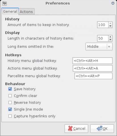 Parcellite首页、文档和下载 - Linux剪贴板管理器 - OSCHINA - 中文开源技术交流社区